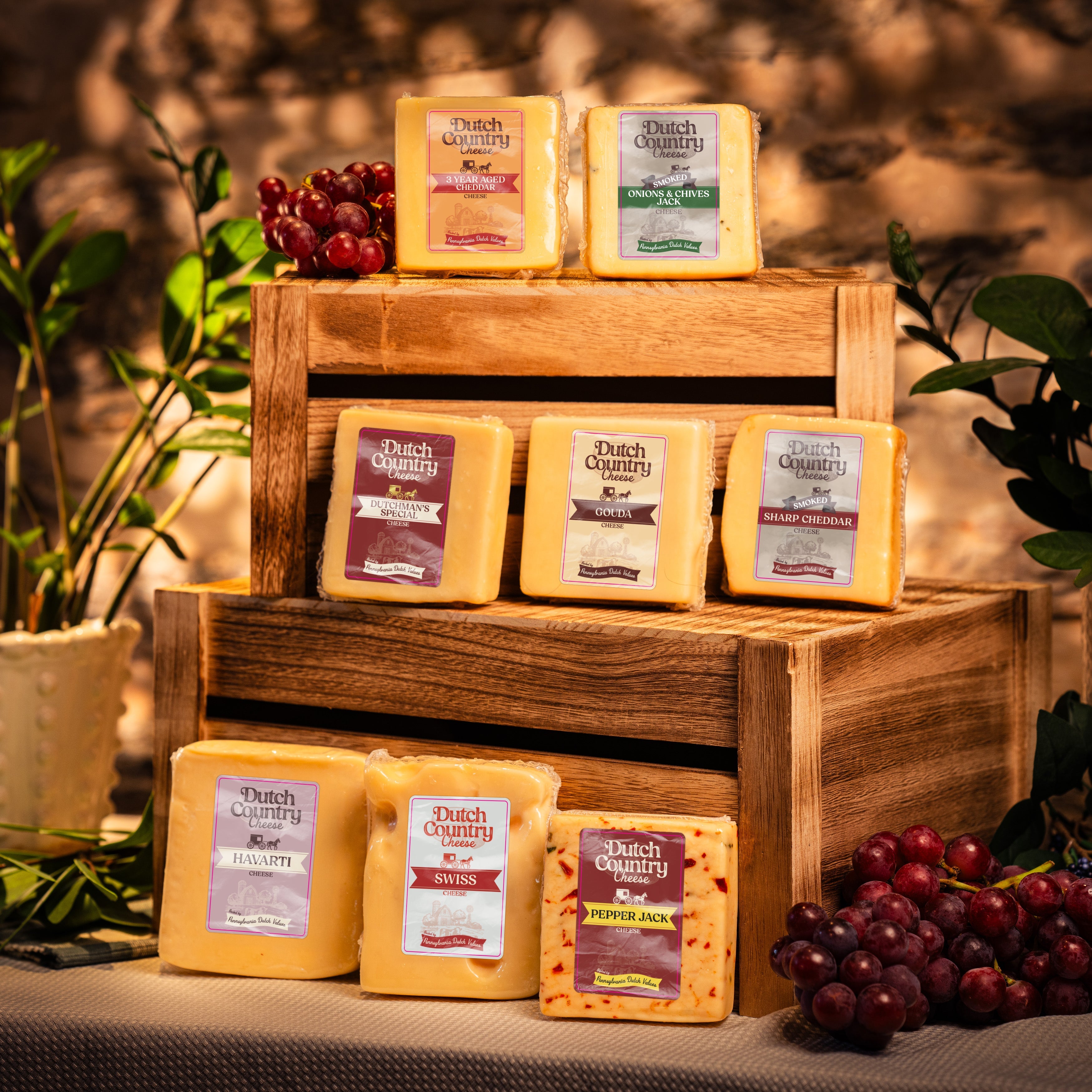 Cheese Gift Boxes – Dutch Country Gift Baskets