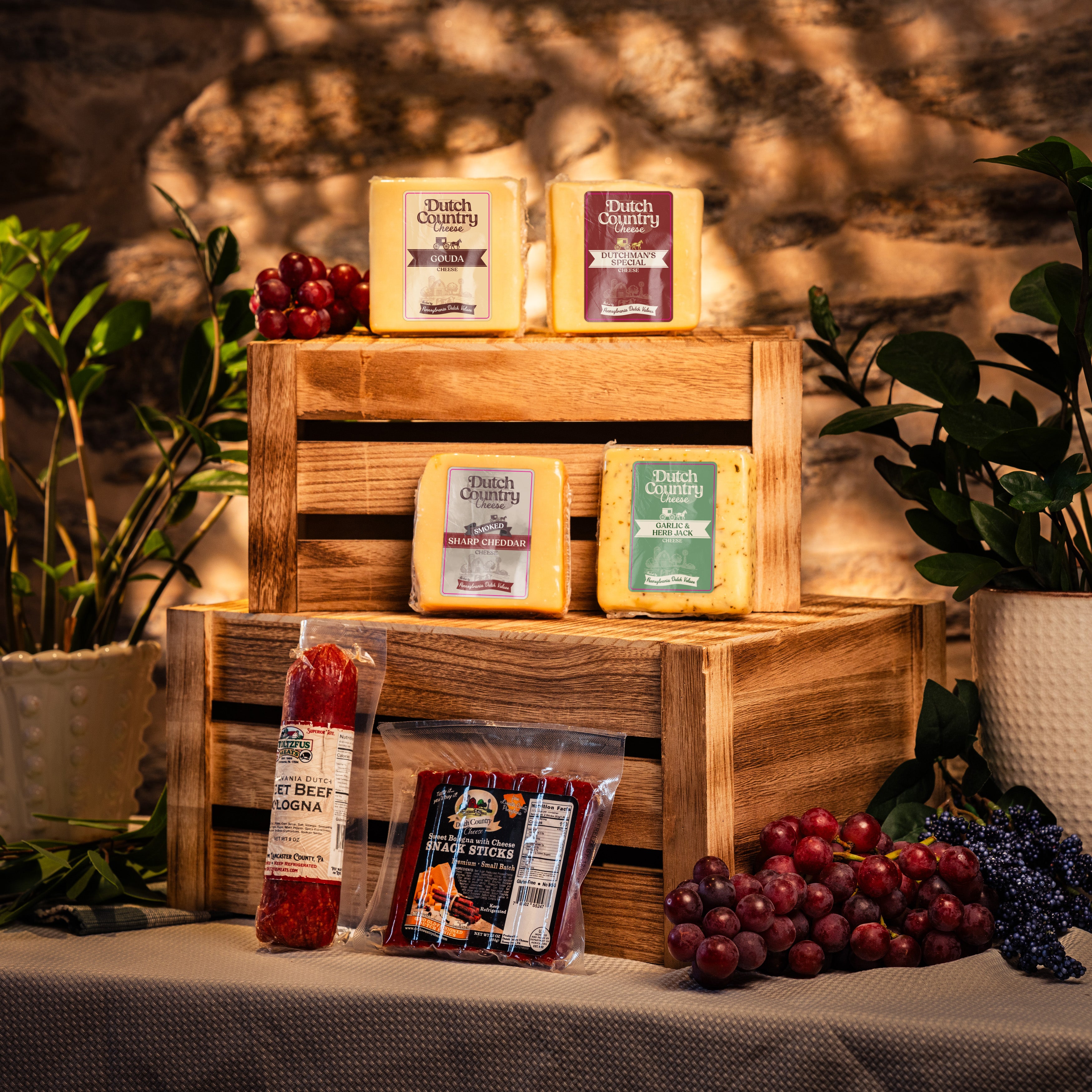 Cheese Gift Boxes – Dutch Country Gift Baskets